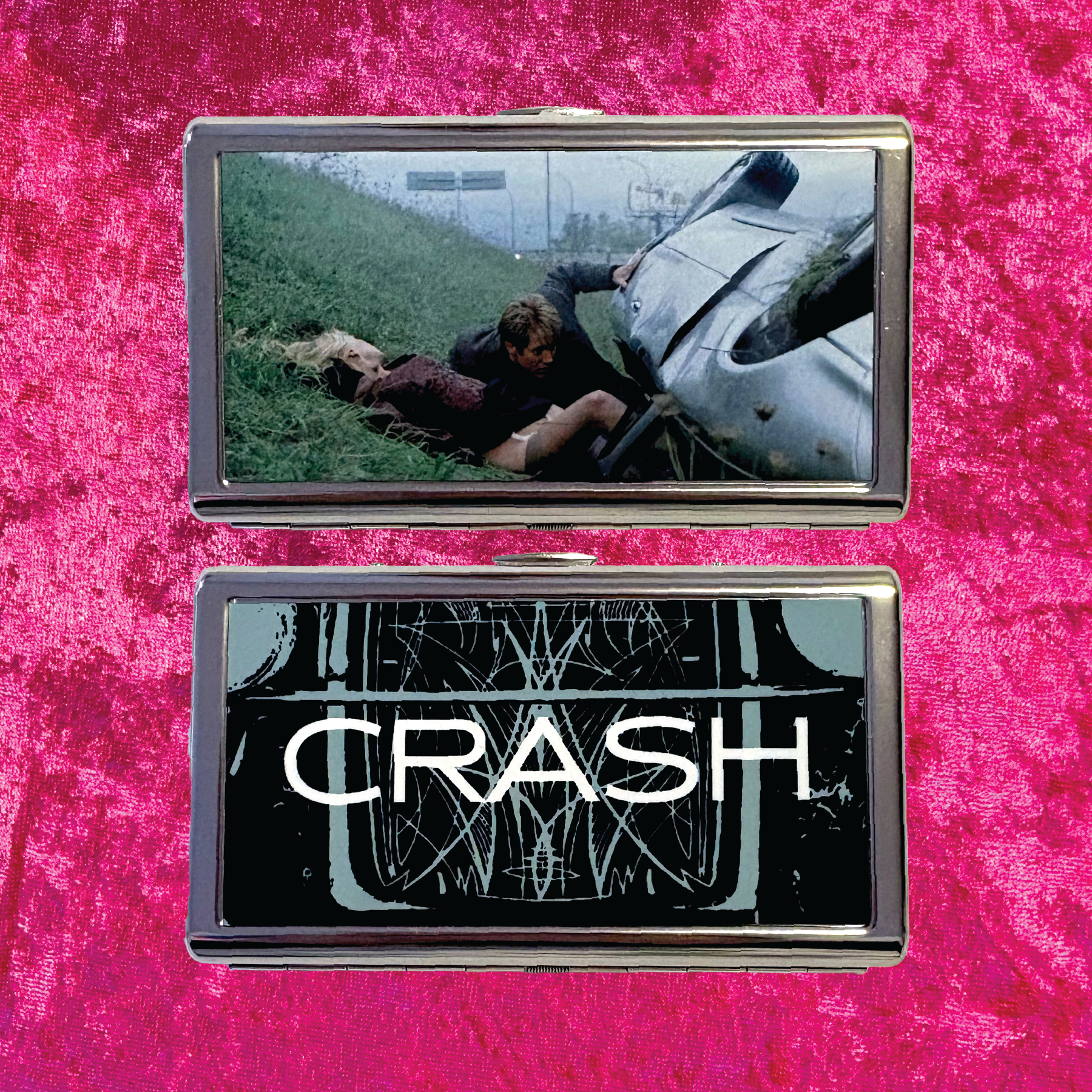Crash (1996) Metal Cigarette Case – Ruby II