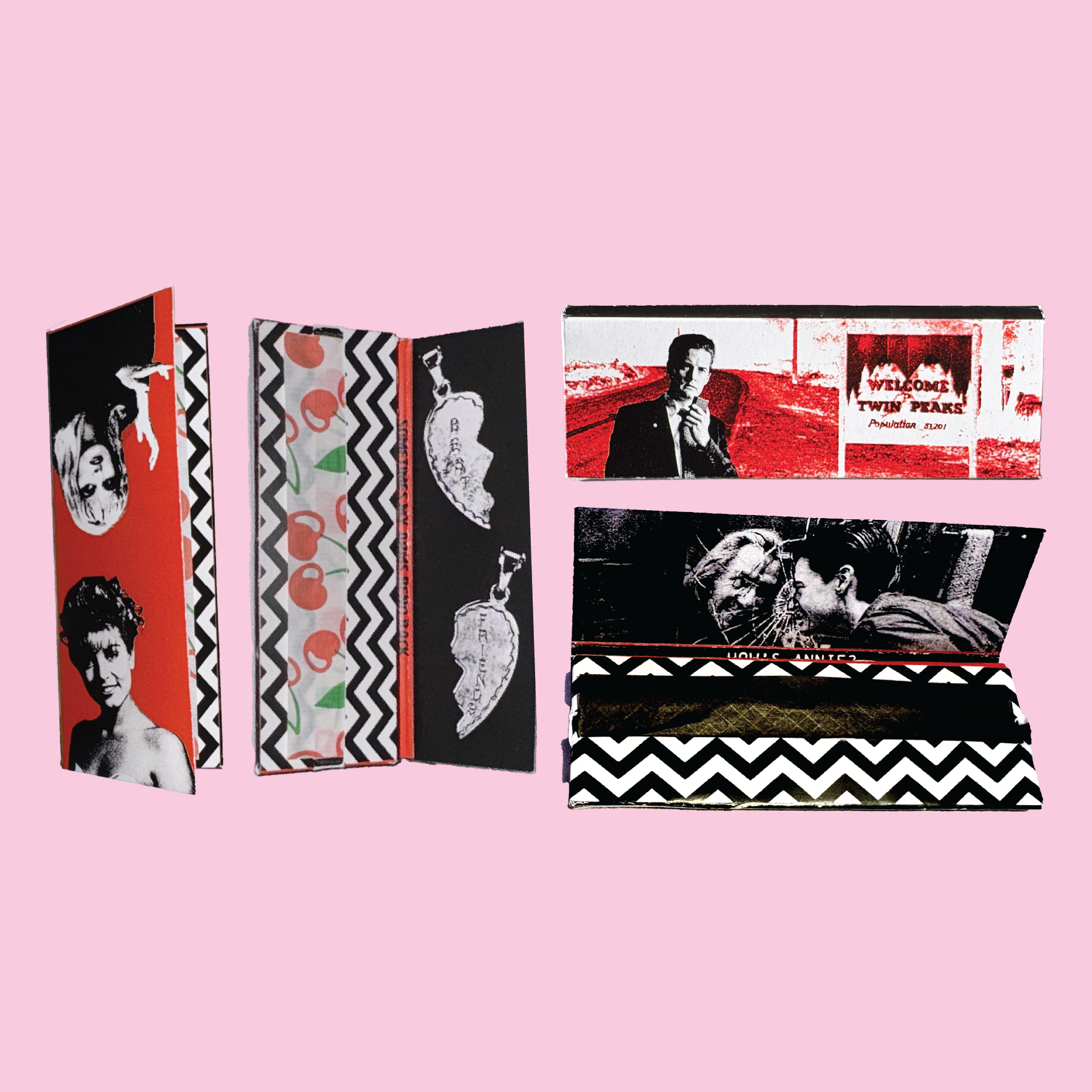 Twin Peaks Rolling Paper Combo Pack – Ruby II